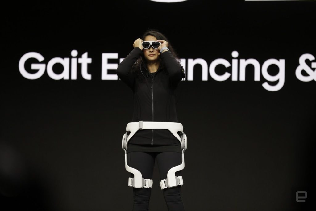 Samsung’s new Ballie robot and GEMS exoskeleton showcased at CES 2020 ...