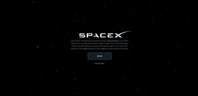 SpaceX launches a simulator that lets you take control of and dock its ...