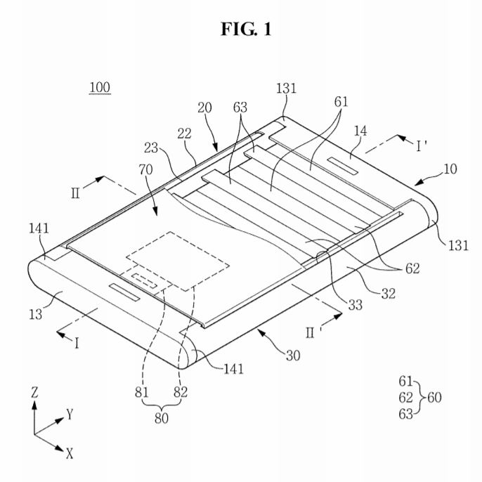 Samsung has been granted a new patent for a 'Flexible display device ...