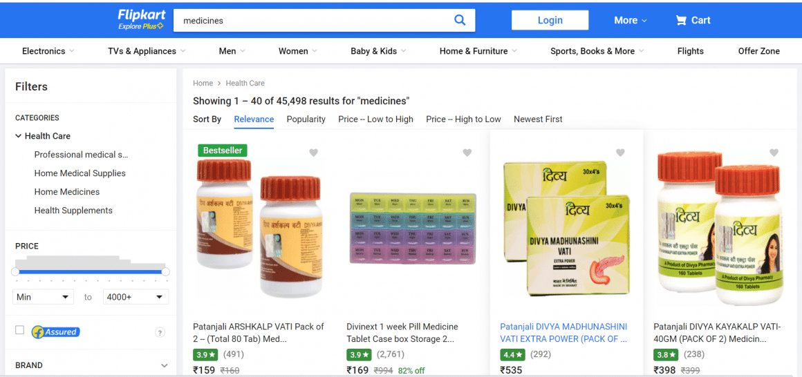 Flipkart partners with 1MG as it enters the lucrative e-pharmacy market ...