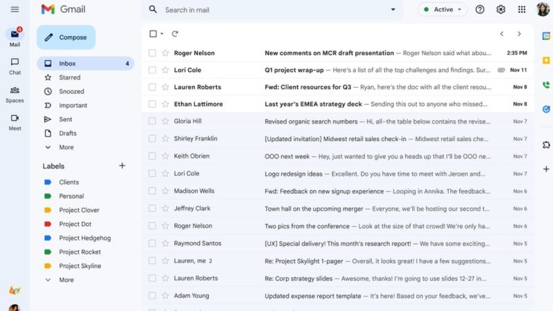Gmail's new material design revamp now rolls out to everyone - The Tech ...